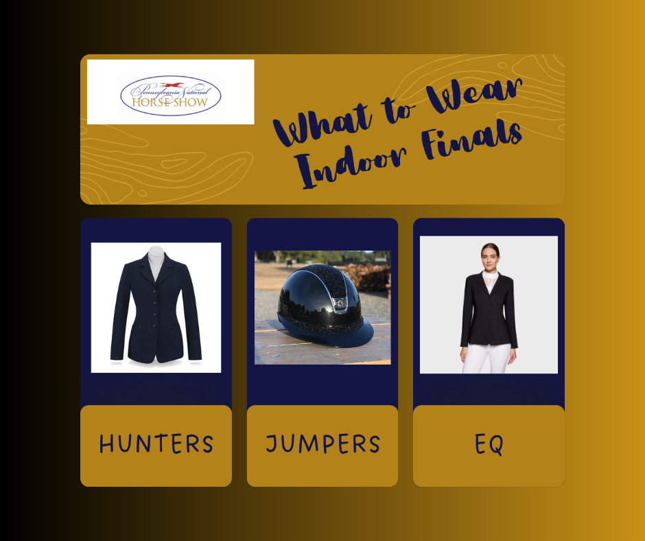 What to Wear for Indoor Finals: Alorian Saddlery at PA National Horse ...