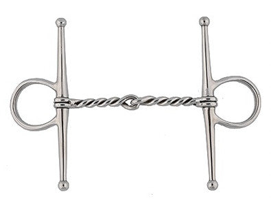 Stainless Steel Twisted Wire Full Cheek Bit – Alorian Saddlery